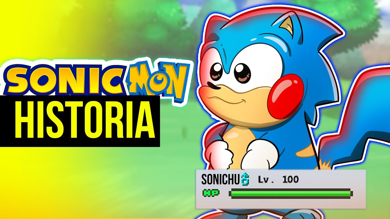 SONIC virou UM POKÉMON | HISTORIA SONICMON FIRE RED
