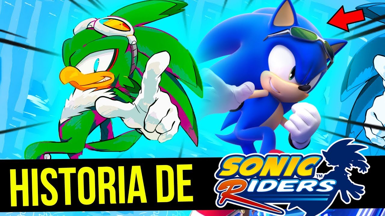 SURGE O SONIC PASSARINHO VERDE | Historia de Sonic Riders